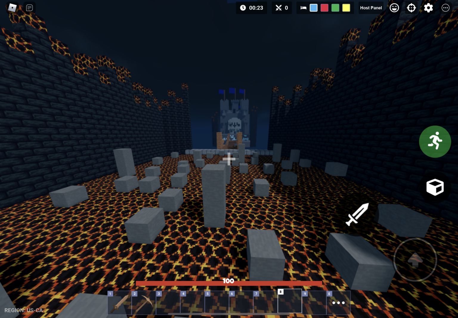 Fortress Parkour Race - BedWarsMaps.com